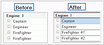 Create a Roster View with Position Numbers
